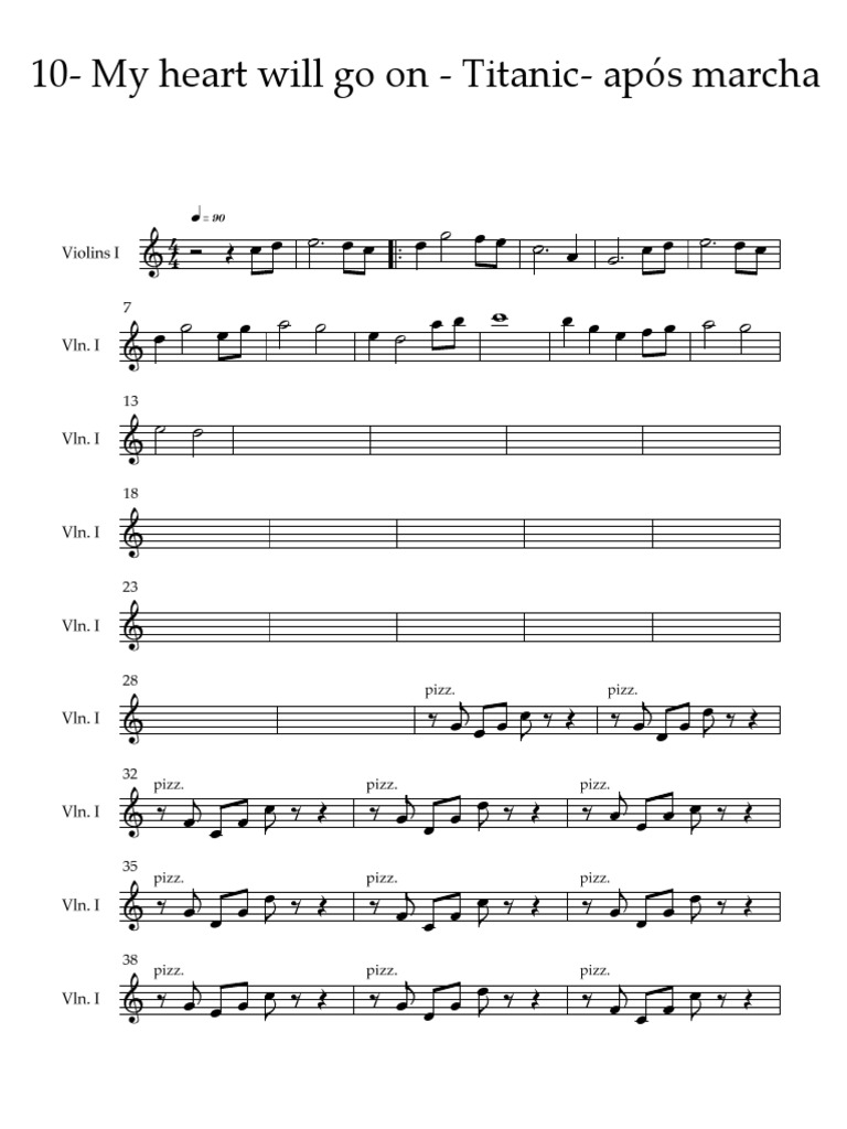 My Heart Will Go On - Titanic | PDF | Home & Garden