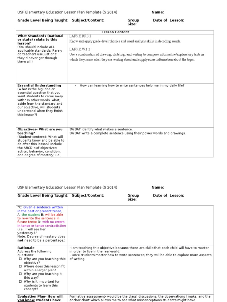 Supervisor Observation 1 | PDF | Lesson Plan | Teaching Method