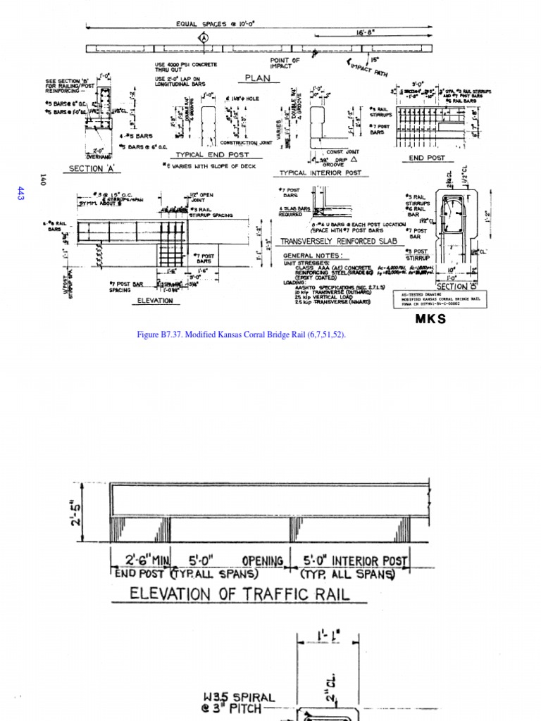 Bridge Railing Designs: A Collection of Figures Depicting Various State ...