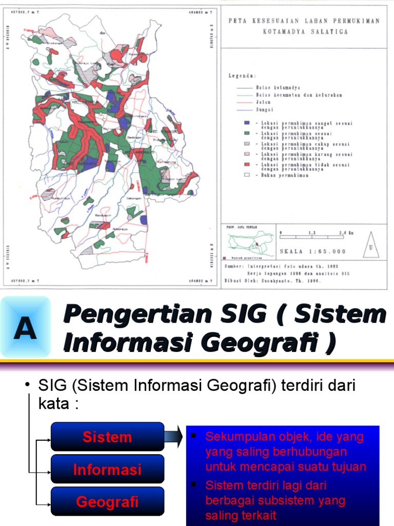 Pengertian dan Komponen SIG | PDF | Komputer