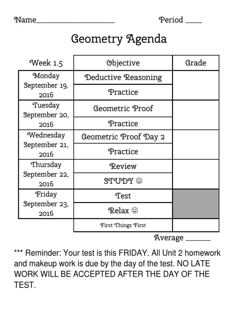 1 5 Packet | PDF | Deductive Reasoning | Triangle