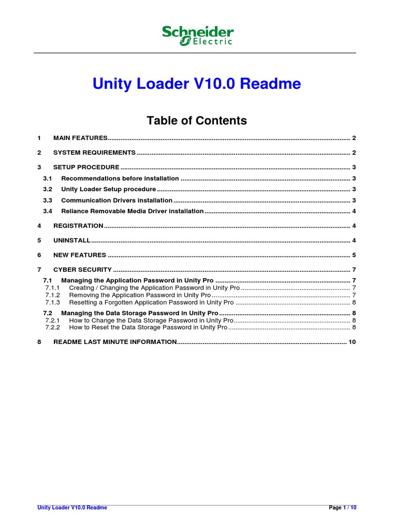 Unity Loader Manual | PDF | 64 Bit Computing | Installation (Computer Programs)