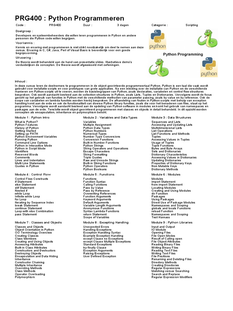 Python Programming | PDF