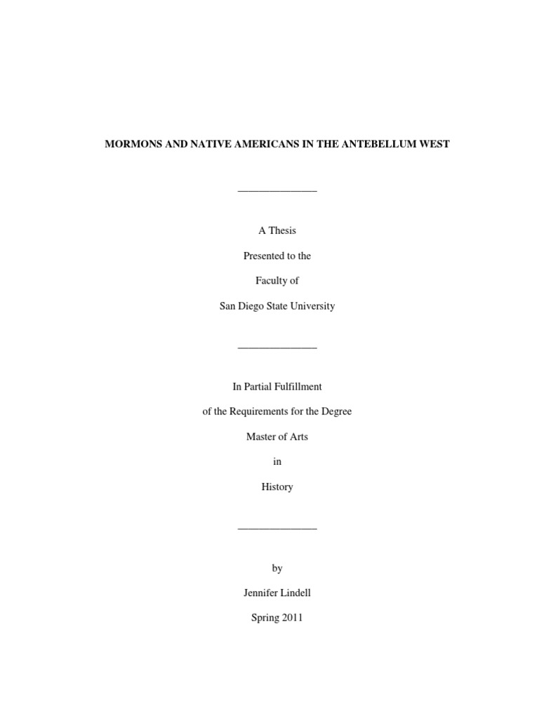 Jennifer Lindell | PDF | The Church Of Jesus Christ Of Latter Day ...