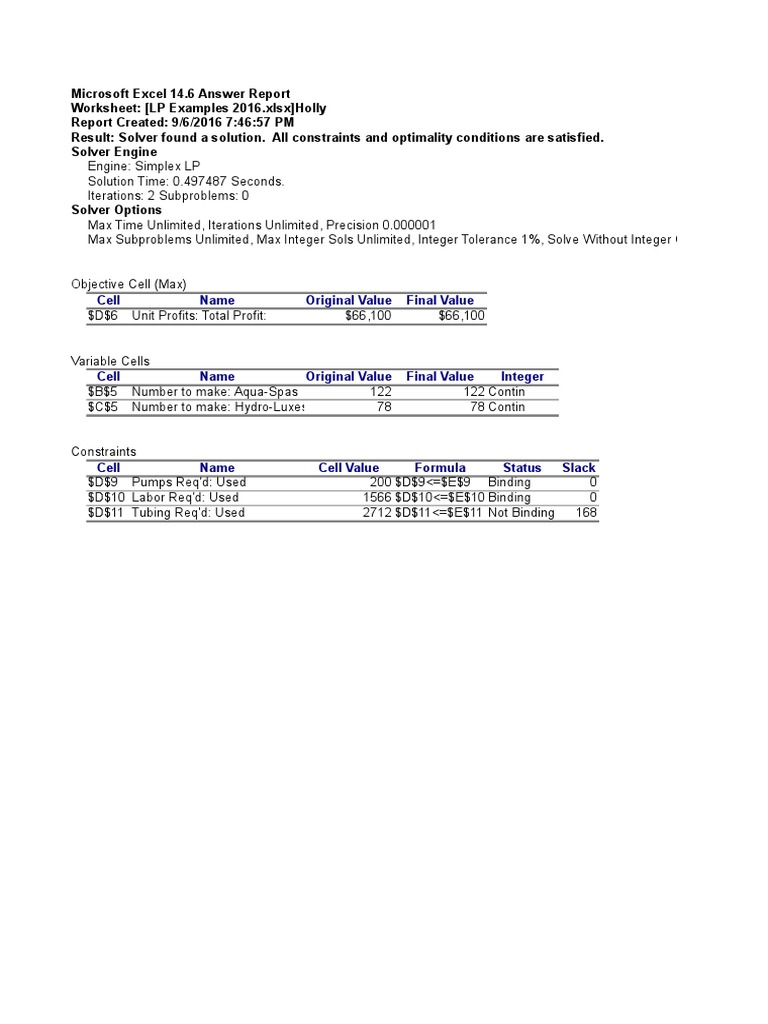 LP Examples 2016 | PDF | Teaching Mathematics | Science