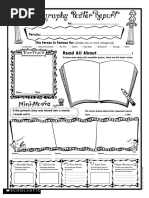 Biography Infographic Information Checklist | PDF