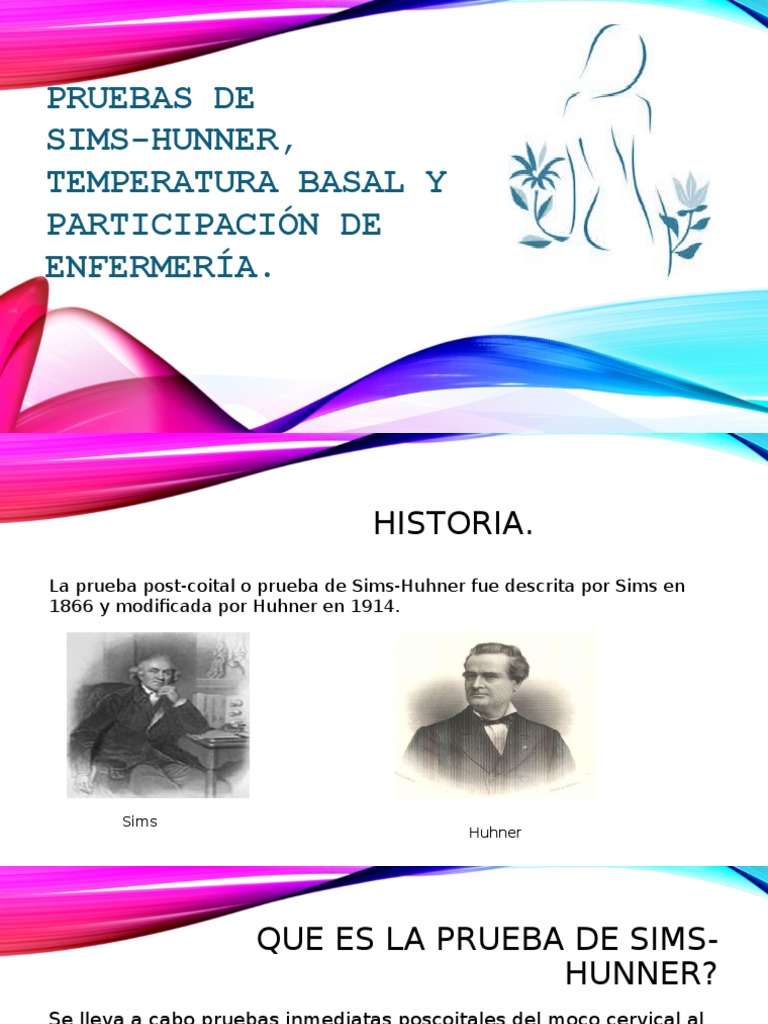 Pruebas de Sims Huhner | PDF | Ciclo menstrual | La salud de la mujer