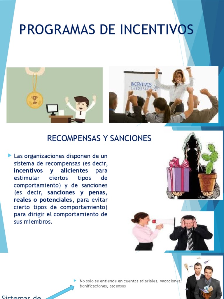 Programas de Incentivos | PDF | Salario | Beneficio (economía)