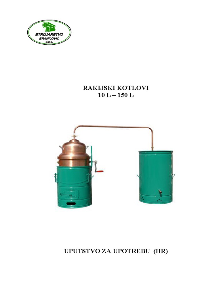 Uputstva Kotlovi Za Rakiju | PDF