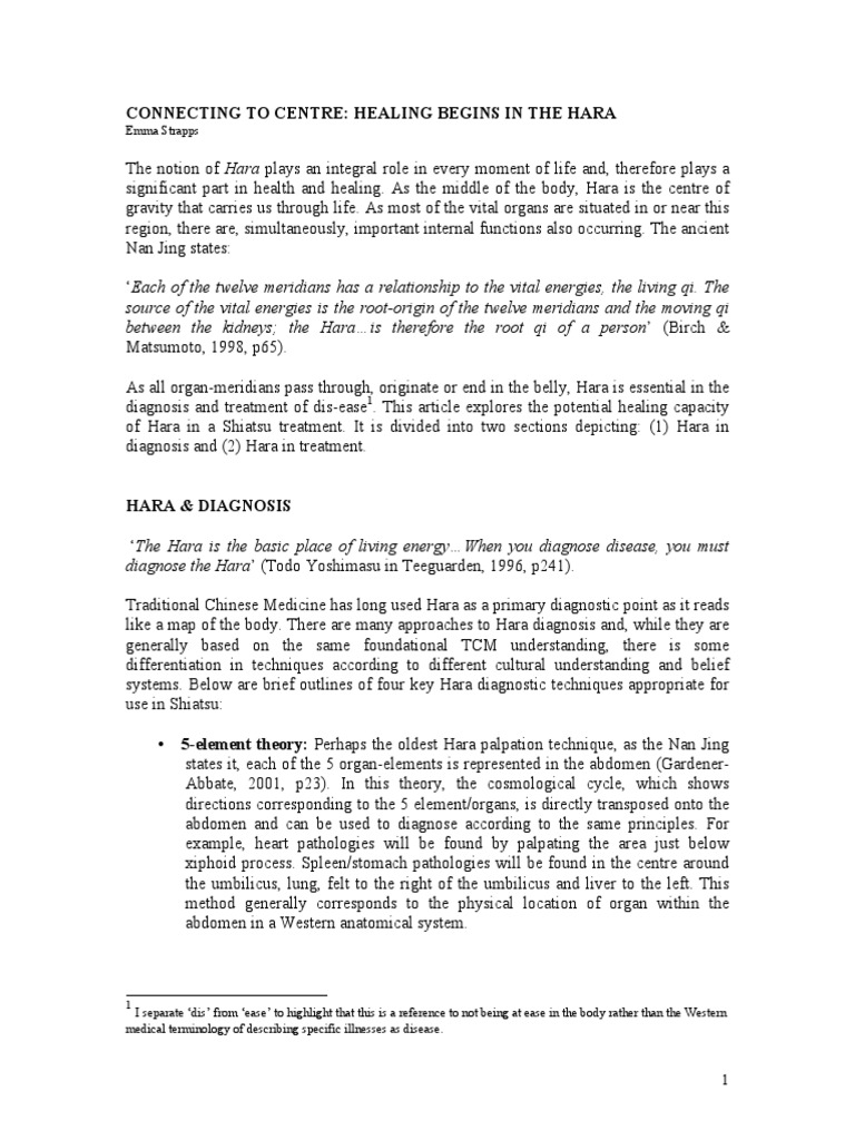 Connecting To Centre | PDF | Abdomen | Medicine