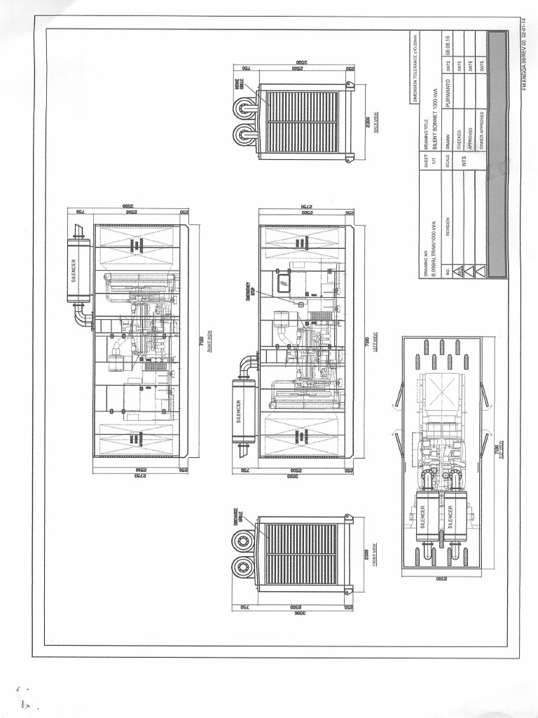 Drawing Genset | PDF