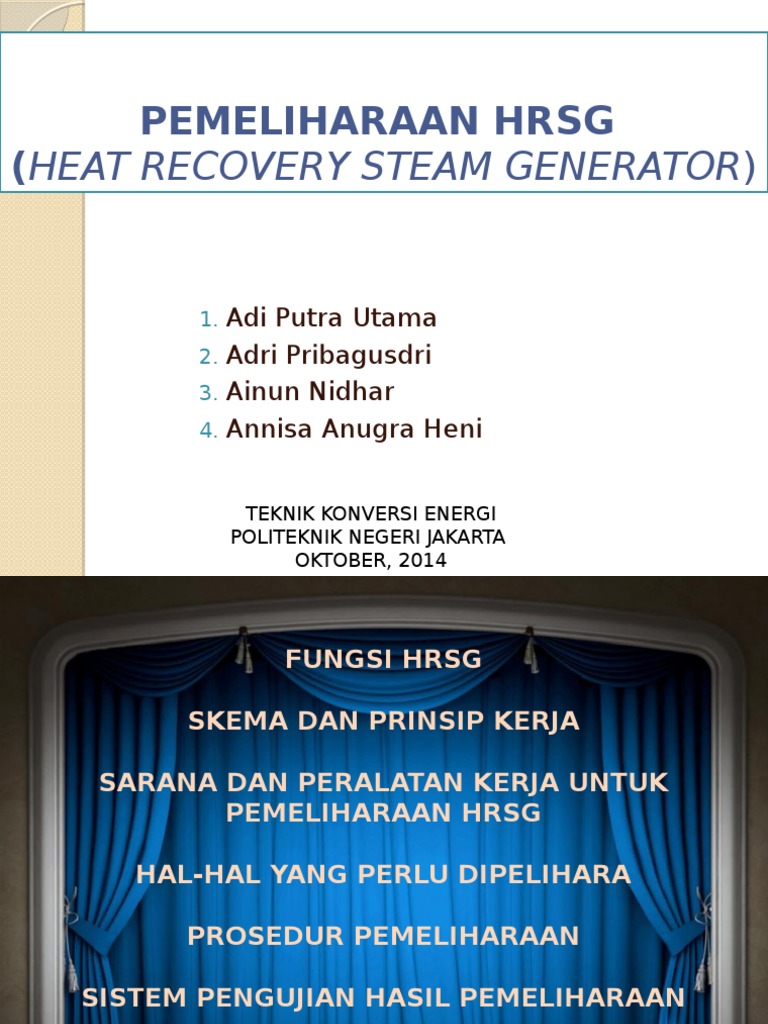 Pemeliharaan HRSG | PDF