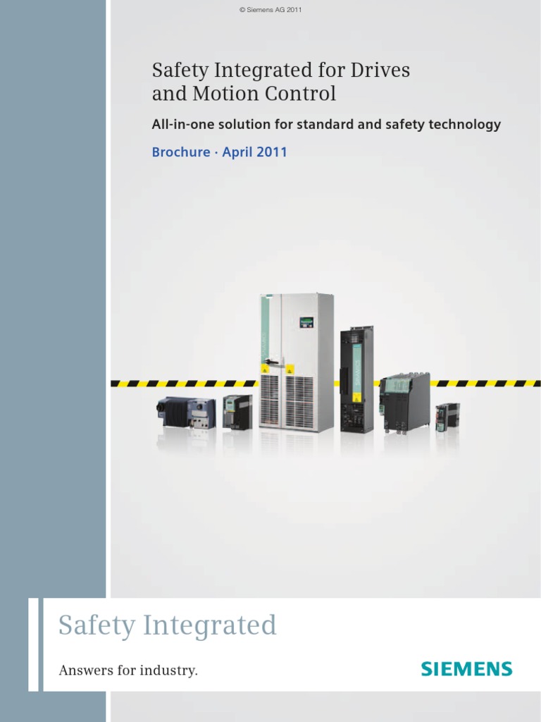 Safety Integrated For Drives and Motion Control | PDF | Automation ...