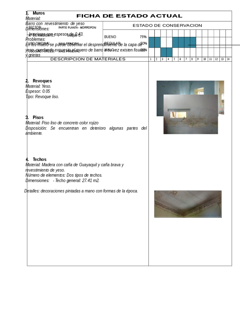 Ficha Estado Actual Bloque C | PDF