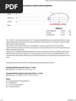 2 - 1 Ellipsoidal Head Blank Diameter | PDF | Volume | Sphere