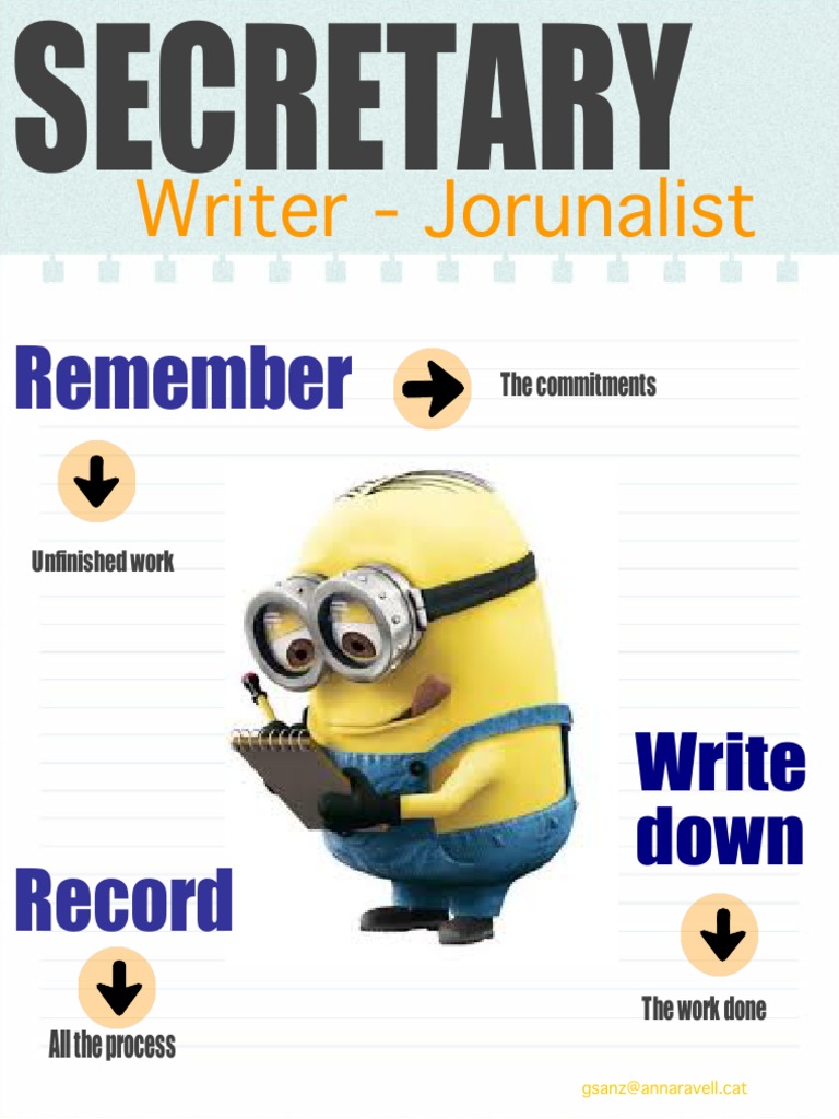 Secretary's Work Commitments and Records | PDF