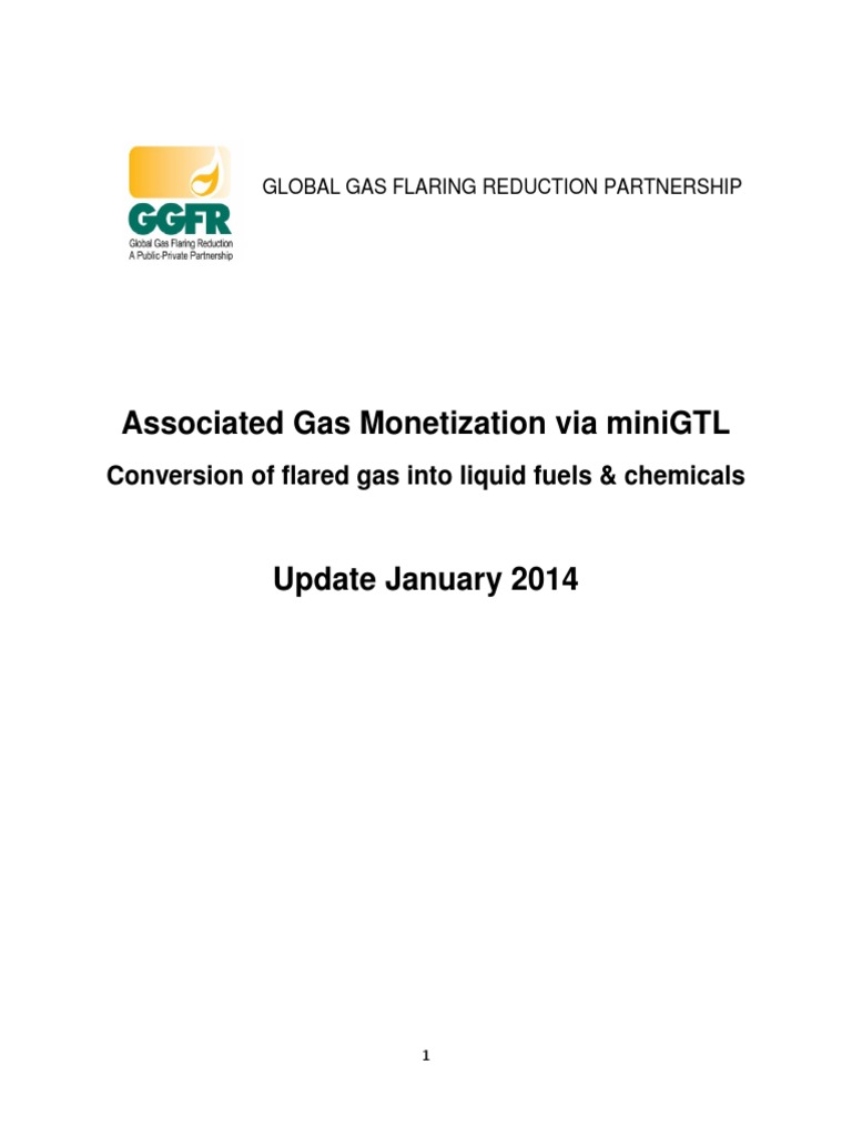 Associated Gas Utilization Via MiniGTL Jan 2014 Update | PDF | Gas To ...