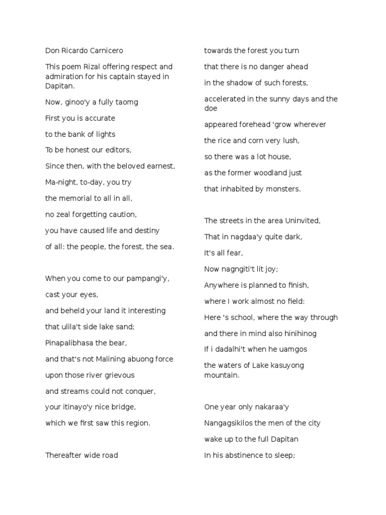 Don Ricardo Carnicero