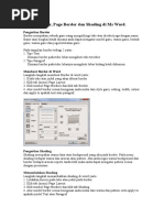 4 Cara Membuat Bingkai Di Word (Border) & Contohnya | PDF