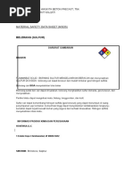 MSDS Aquadest | PDF