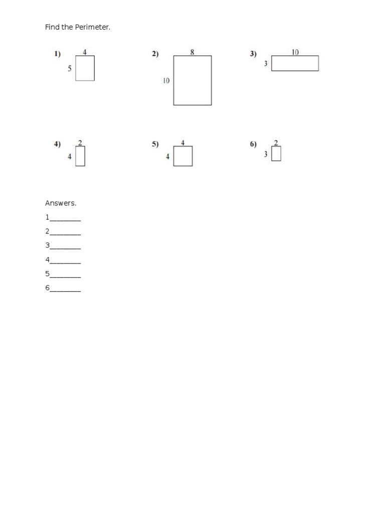 Calculate the Perimeter Steps | PDF | Teaching Methods & Materials