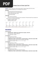 Street Light BOQ & Specification | PDF | Street Light | Electrical ...