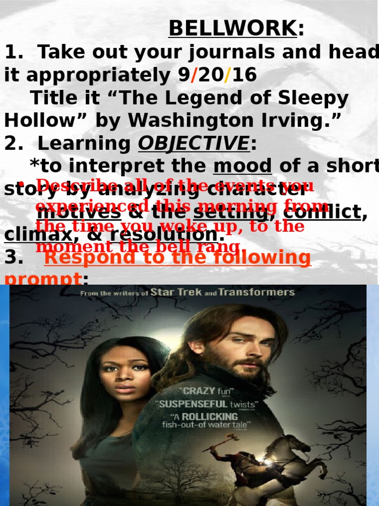 Sleepy Hollow Powerpoint | PDF | The Legend Of Sleepy Hollow | Sleepy ...