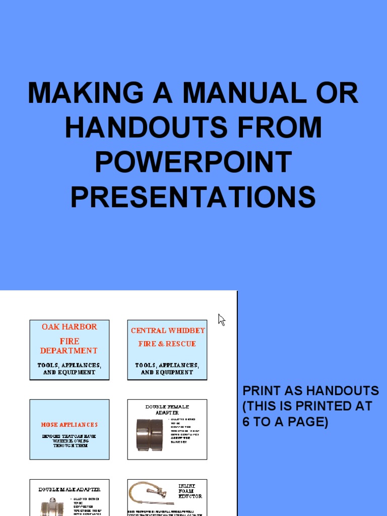 Creating Handouts from PowerPoint | PDF | Foreign Language Studies ...