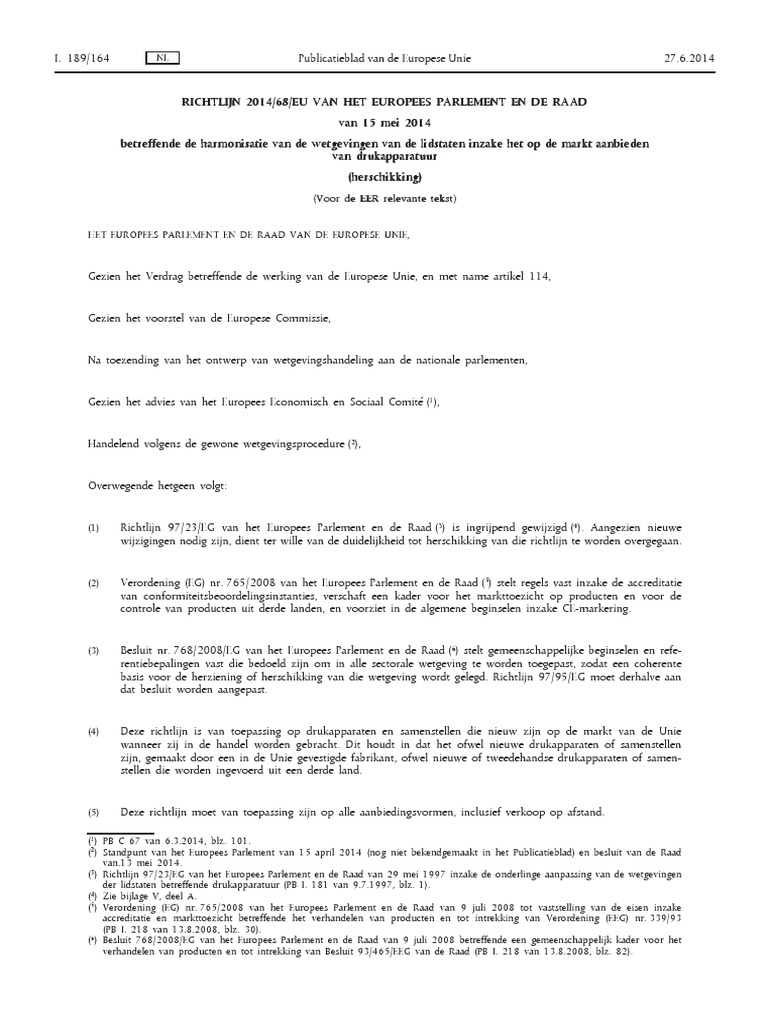 Ped 2014-68-Eu | PDF