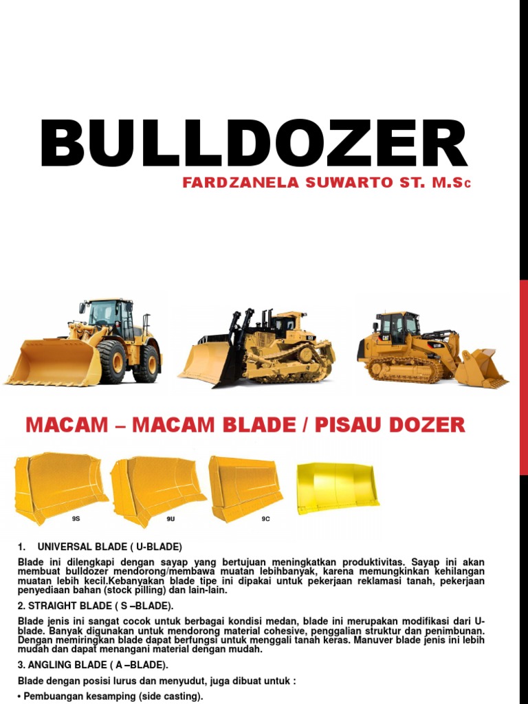 Bulldozer PDF | PDF