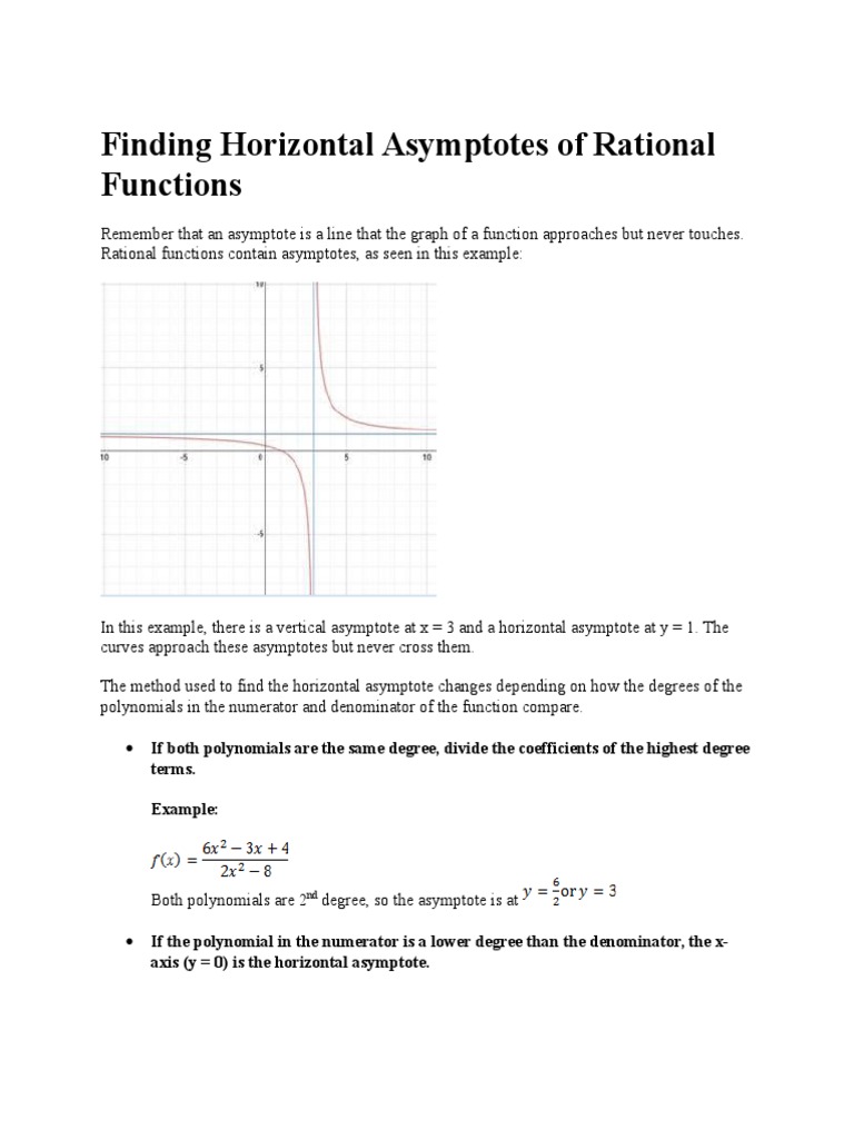 Horizontal Asymptote
