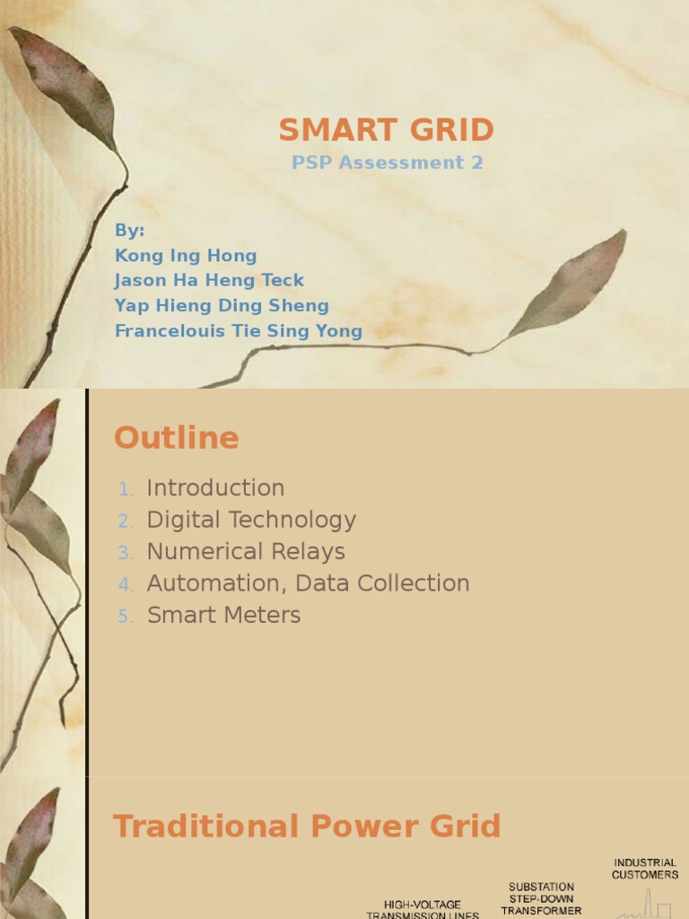 Smart Grid: PSP Assessment 2 | PDF