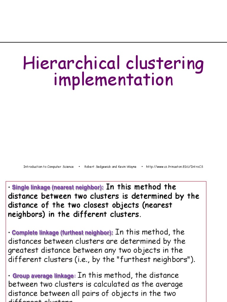 Hierarchical Clustering Implementation | PDF | Blast | Sequence Alignment