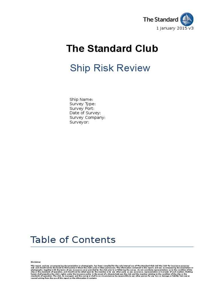 Ship Risk Review 2015 v3 | Download Free PDF | Marine Propulsion ...