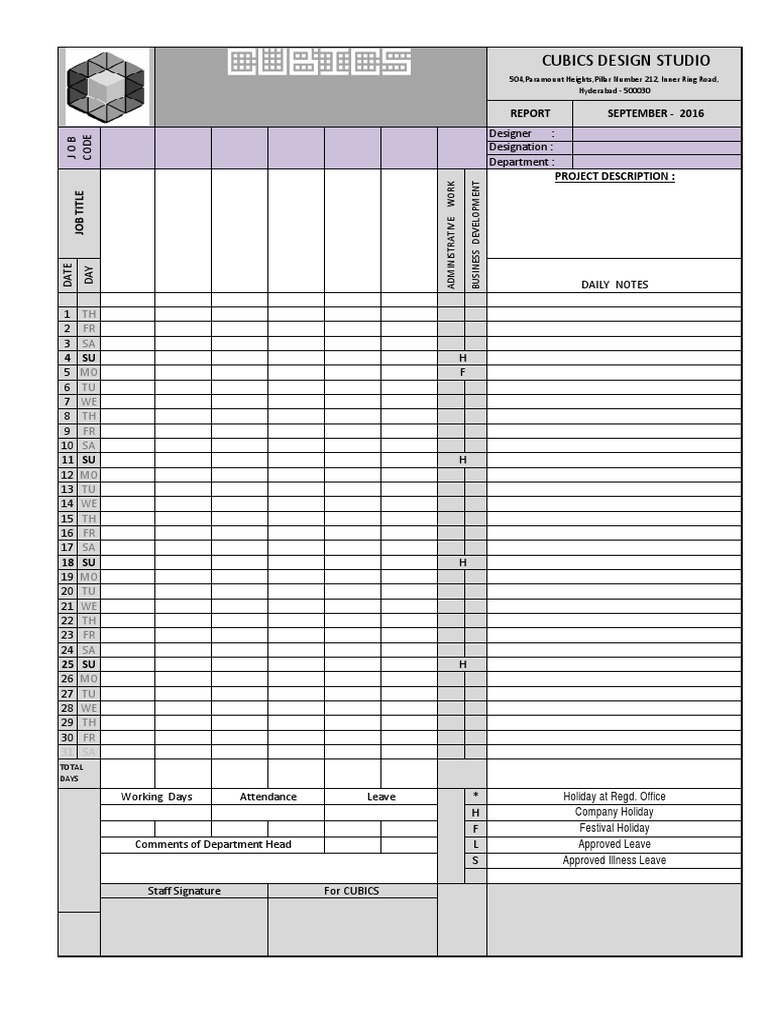Time Sheet PDF | PDF