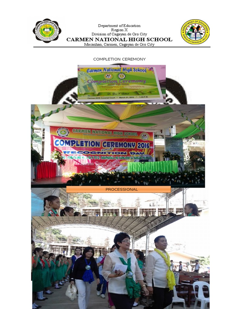 Completion Ceremonies | PDF