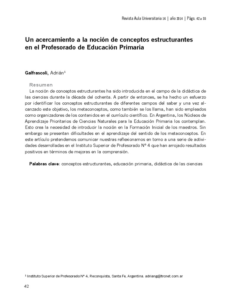 Un Acercamiento A La Noción de Conceptos Estructurantes | PDF ... Un Acercamiento A La Noción de Conceptos Estructurantes | PDF ...