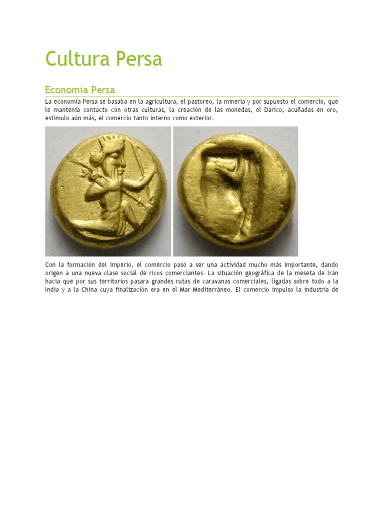 Economía y sociedad del Imperio Persa | PDF | Viajes y turismo | Historia