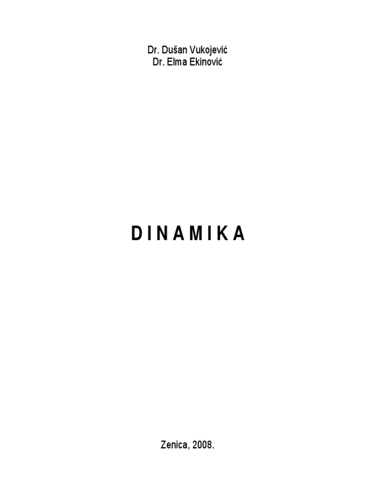 Dinamika PDF | PDF