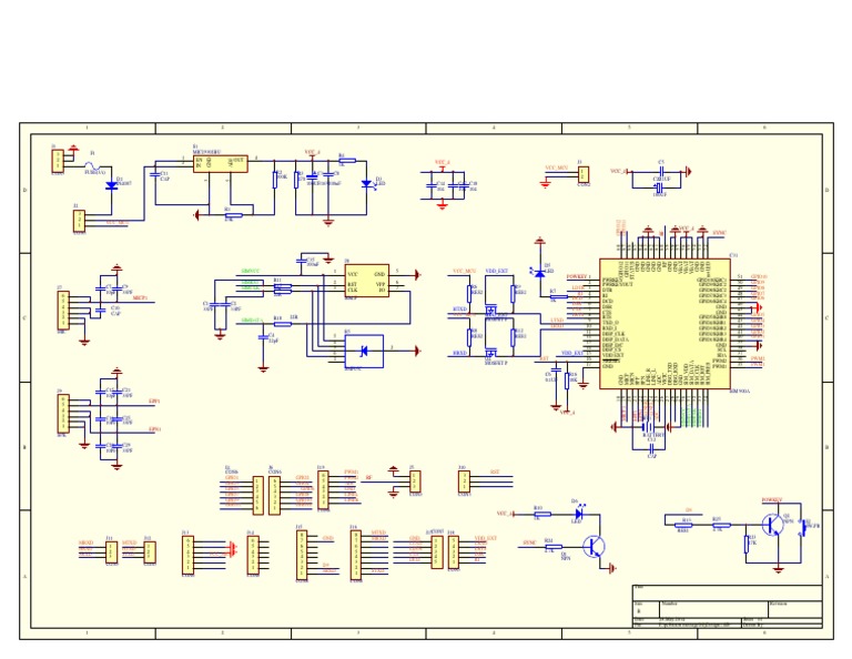 PCB Design for SIM 900A Module | PDF