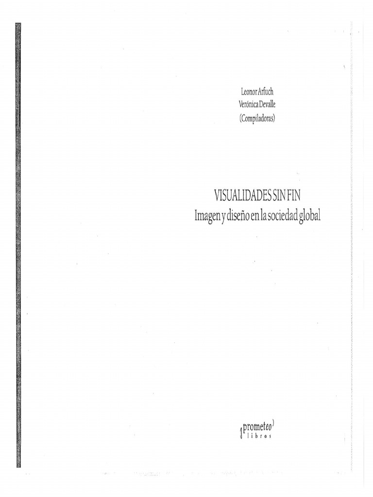 Arfuch Visualidades Sin Fin PDF | PDF