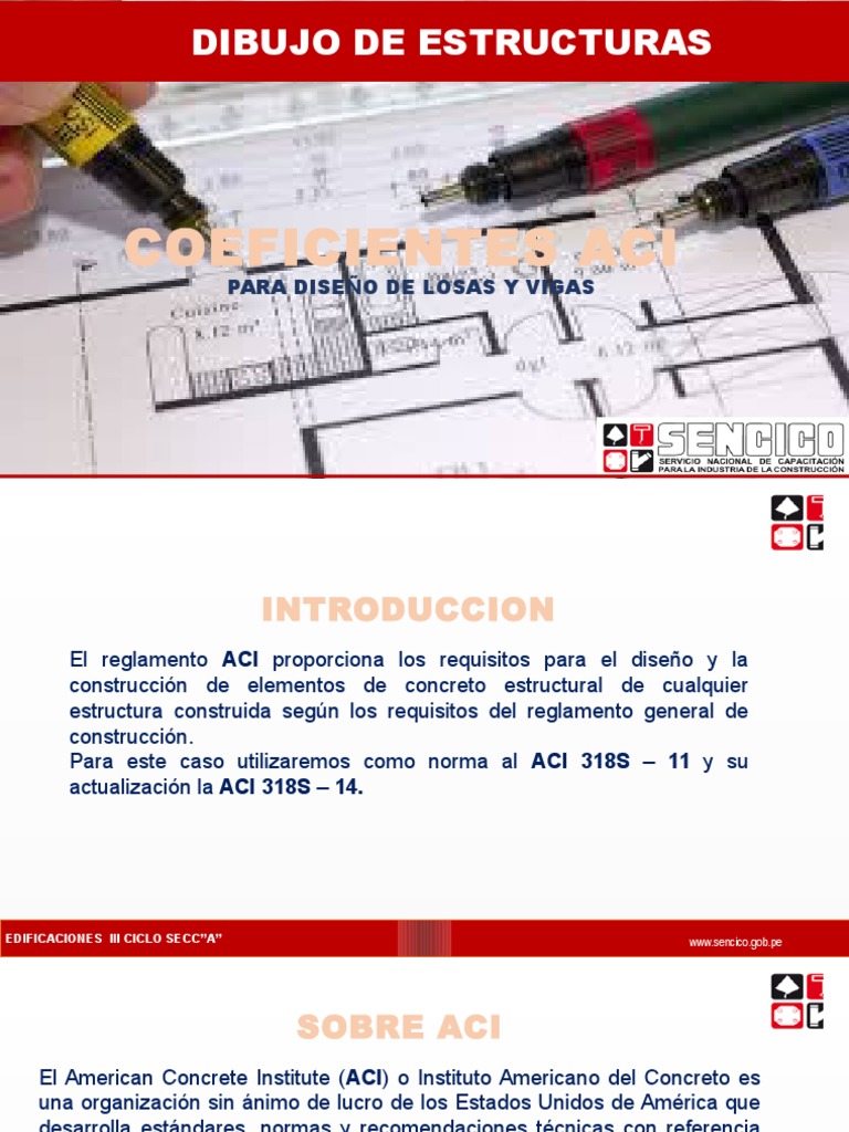 Coeficientes ACI para Diseño de Losas | PDF | Science | Ingeniería