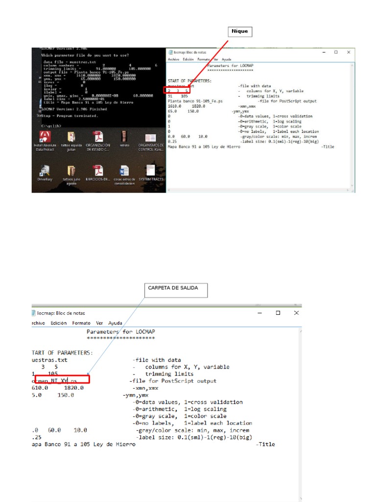 Tutorial Geoestadistica Programa Gslib Sin Ambiente Windows. | PDF
