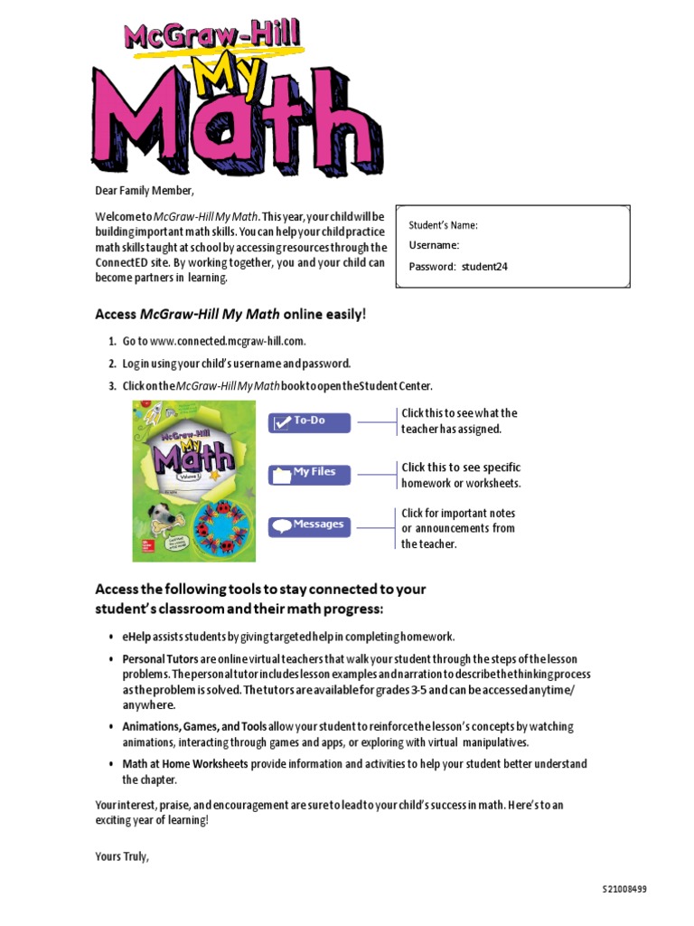 McGraw-Hill My Math Access Guide | PDF | Learning | Computing