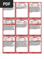 DND 5E - Condition Cards | PDF