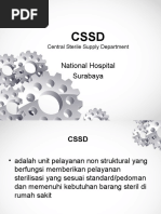 Tugas Dan Fungsi CSSD | PDF
