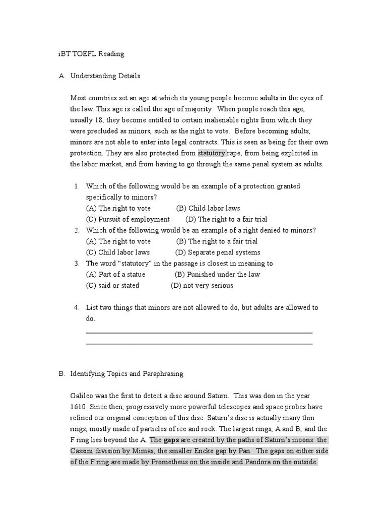 Ibt TOEFL Reading-Isu | PDF | Groundwater | Water
