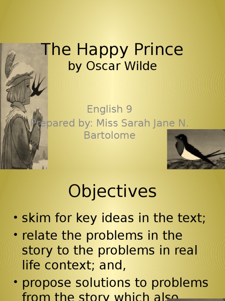 The Happy Prince. Powerpoint | PDF