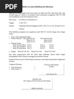 Contoh Format Berita Acara Penyelesaian Pekerjaan (Bapp) | PDF