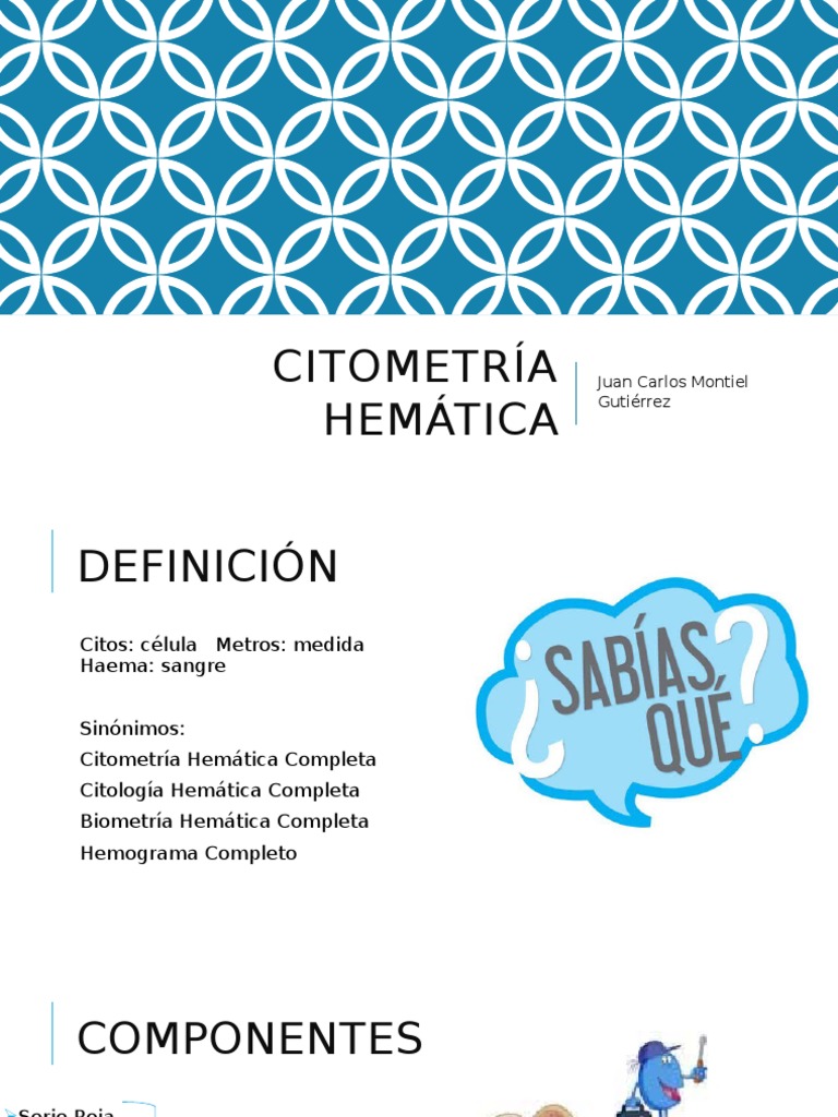 Citometría Hemática Completa y Parámetros | PDF | Sangre | Leucocito